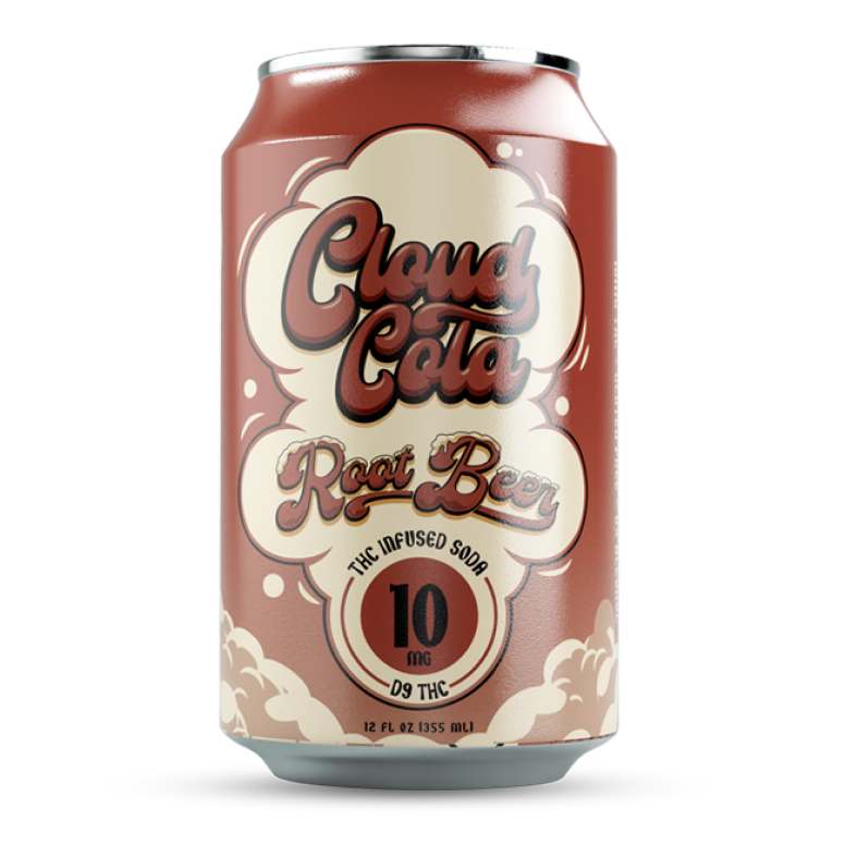 Cloud Cola Root Beer 10mg THC Soda | THC-Infused Drink